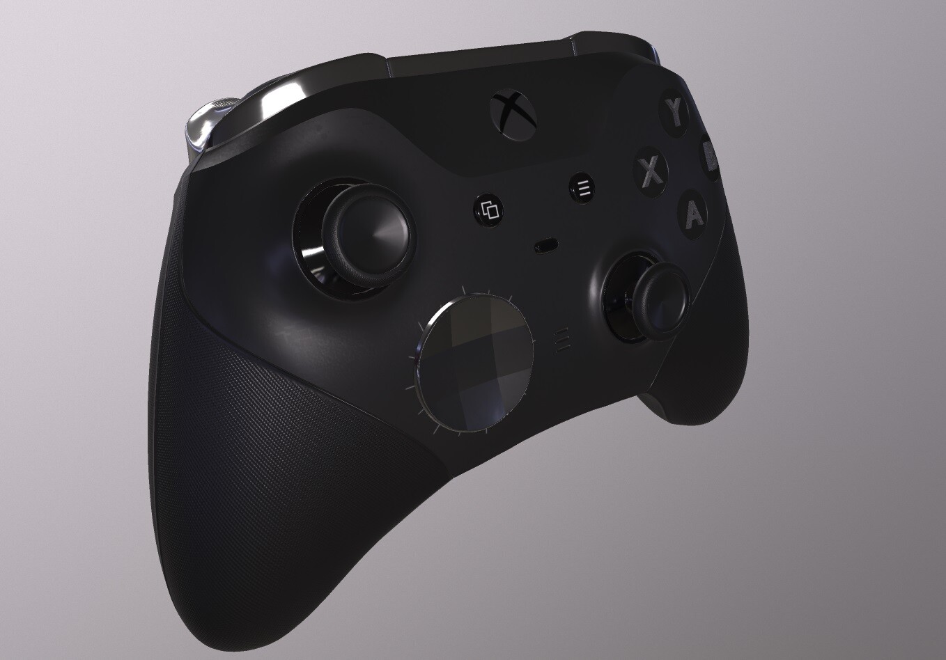 ArtStation - XBOX ELITE CONTROLLER low-poly | Game Assets