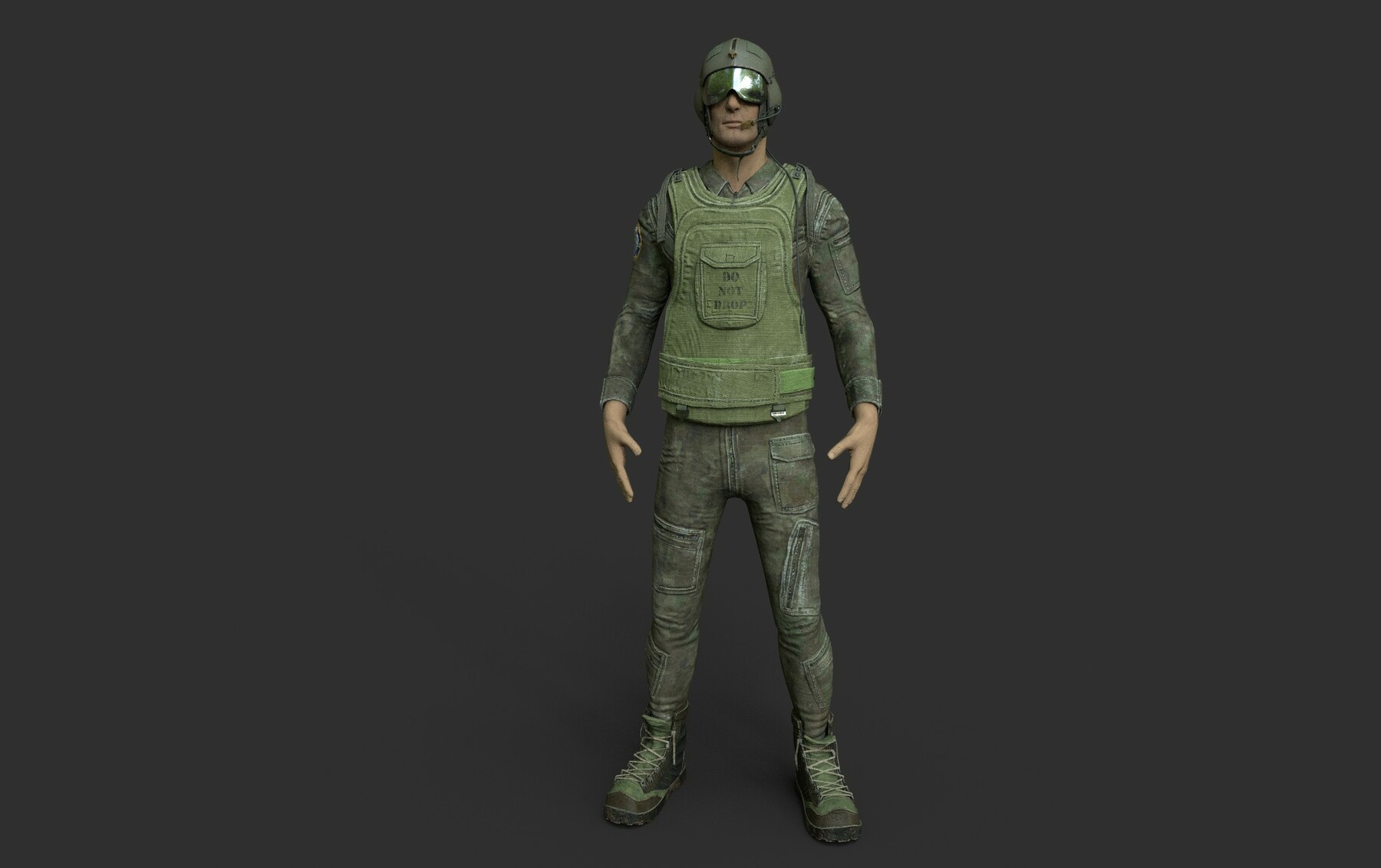 ArtStation - Pilot Character | Game Assets