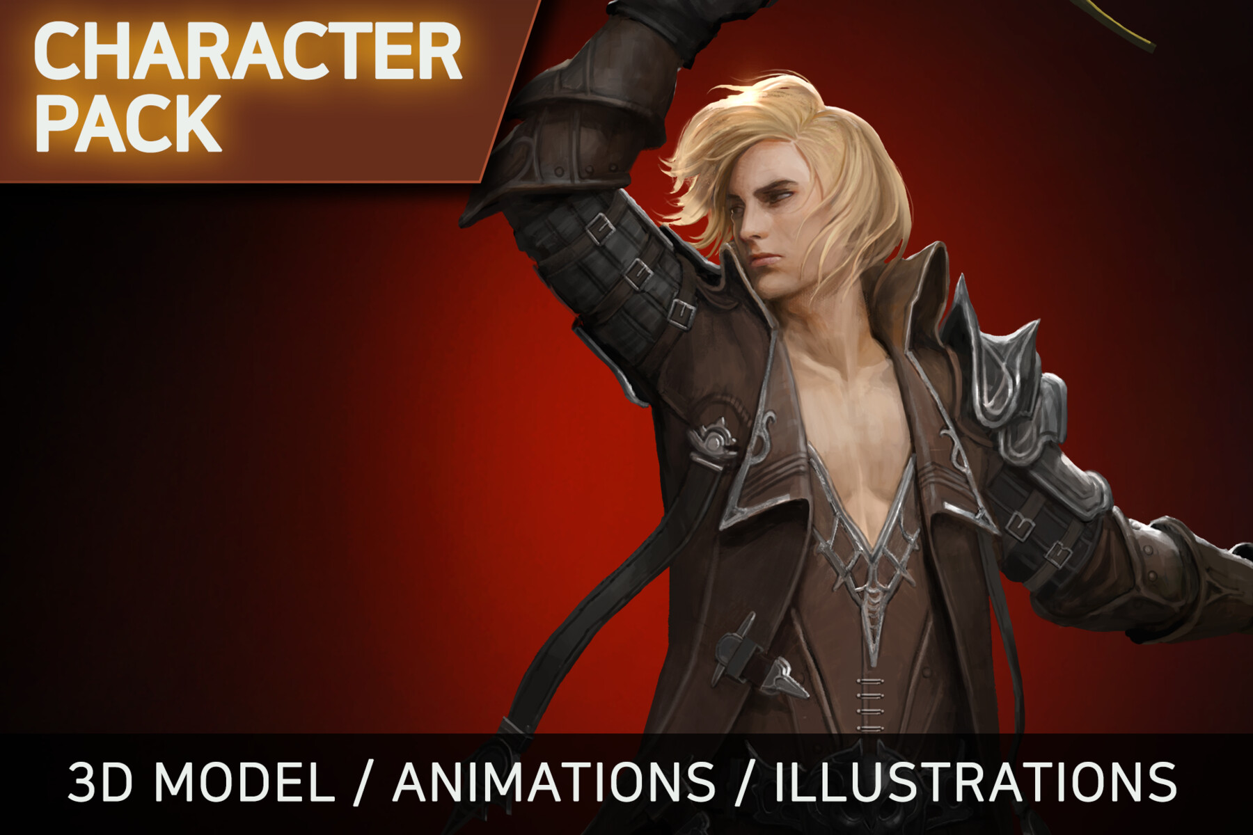 Artstation Mmorpg Character Pack All Characters Game Assets