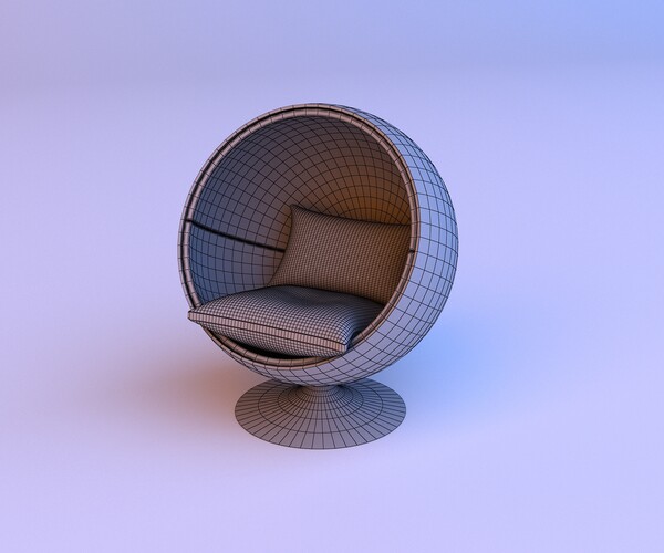 ArtStation - Awesome Sphere chair | Game Assets