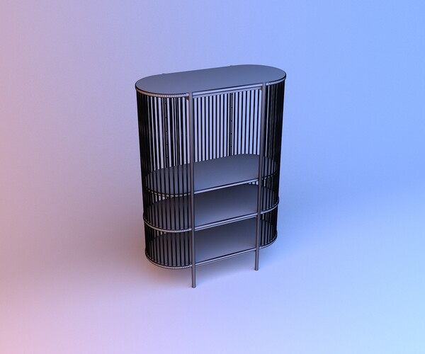 ArtStation - Scandinavian shelving | Game Assets