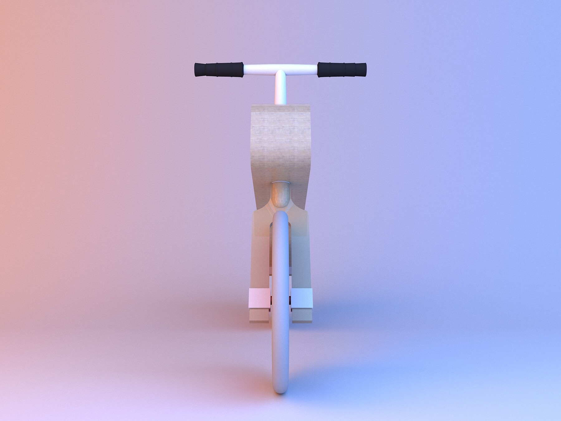 ArtStation - Wooden balance bike | Game Assets