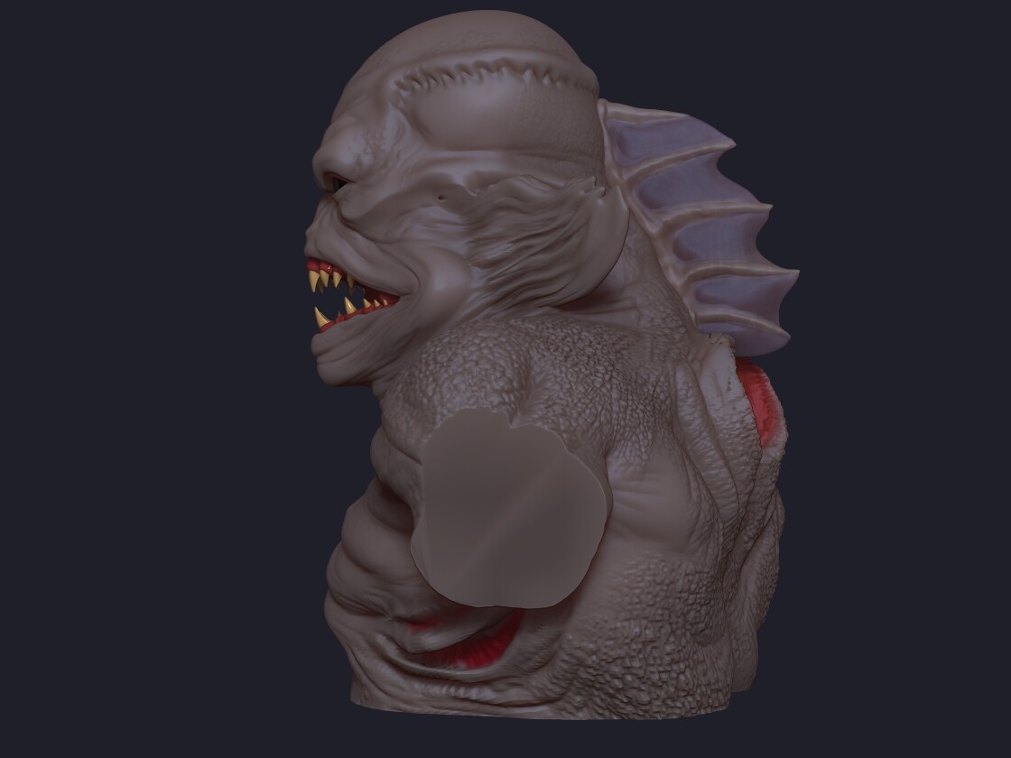 ArtStation - Merman bust 3D print model | Resources