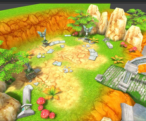 ArtStation - Casual RPG Environment 05 | Game Assets