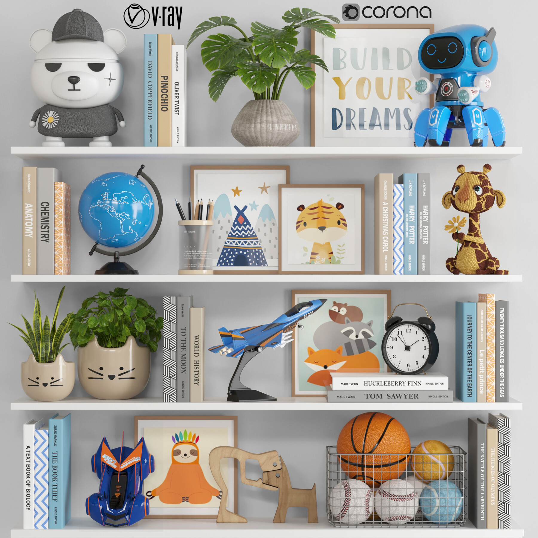 ArtStation - decorative set 12 | Resources