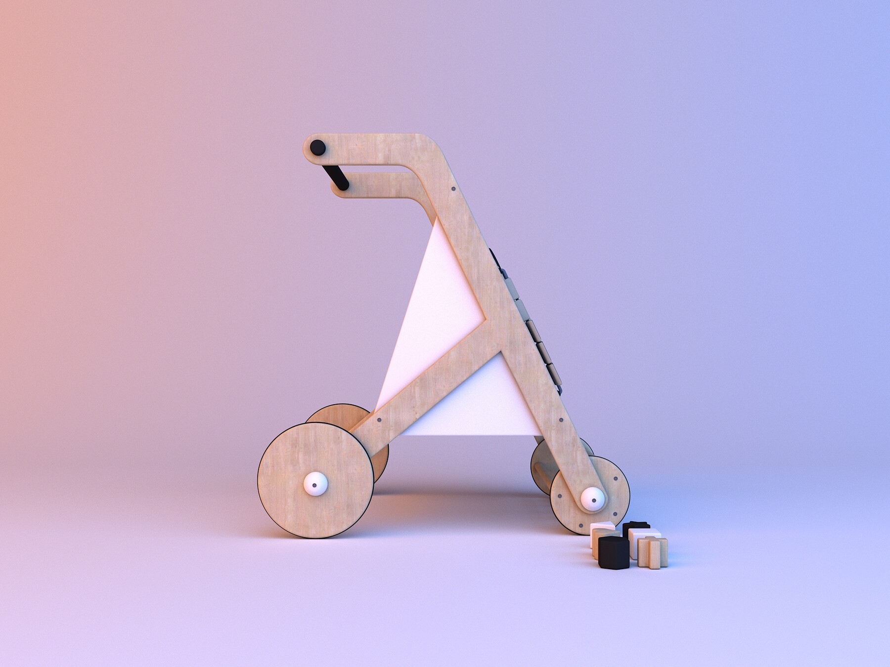 ArtStation - Baby activity walker | Game Assets