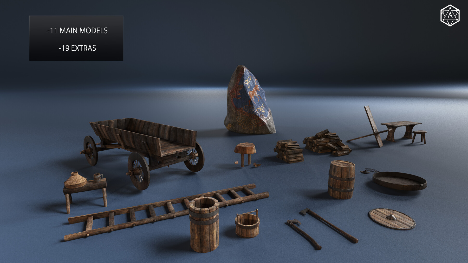 ArtStation - Viking Village Pack and Kit | Resources