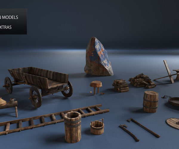 ArtStation - Viking Village Pack and Kit | Resources