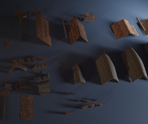 ArtStation - Viking Village Pack and Kit | Resources