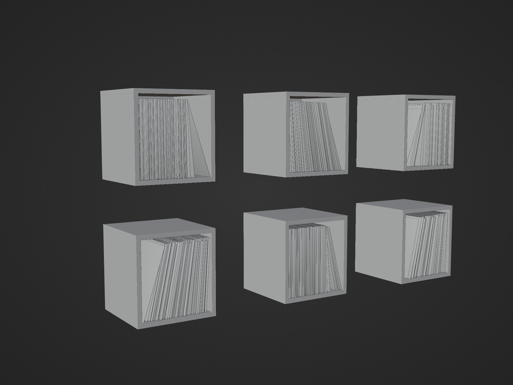 ArtStation - Vinyl Storage No22 | Resources