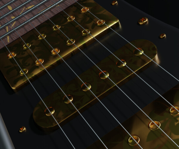 ArtStation - Electric Guitar prop | Resources