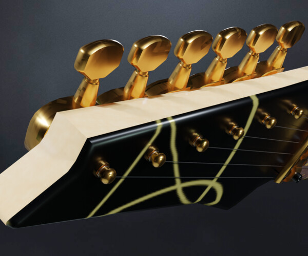 ArtStation - Electric Guitar prop | Resources