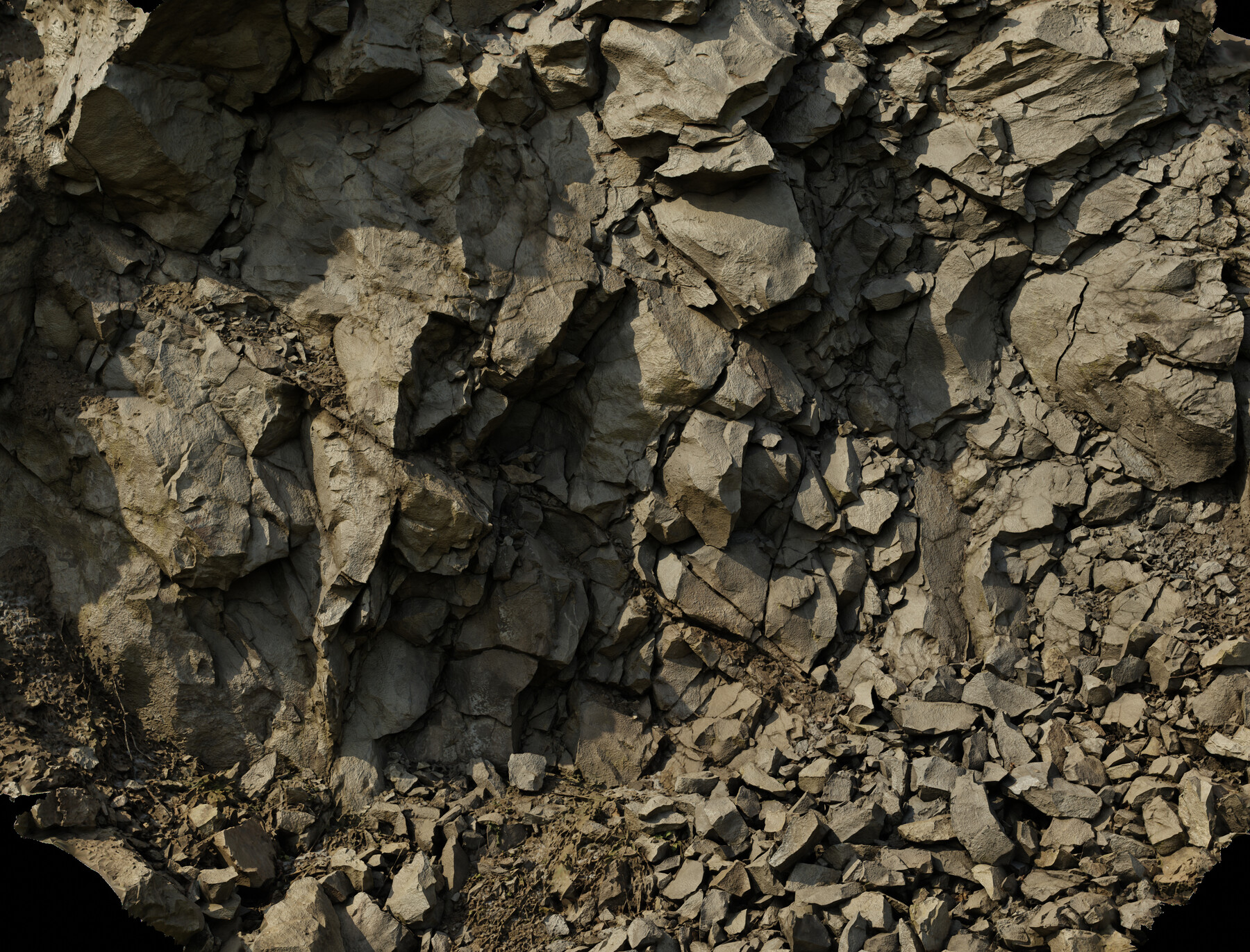 ArtStation - Realistic Cliff Face & Rock Asset Pack | Resources