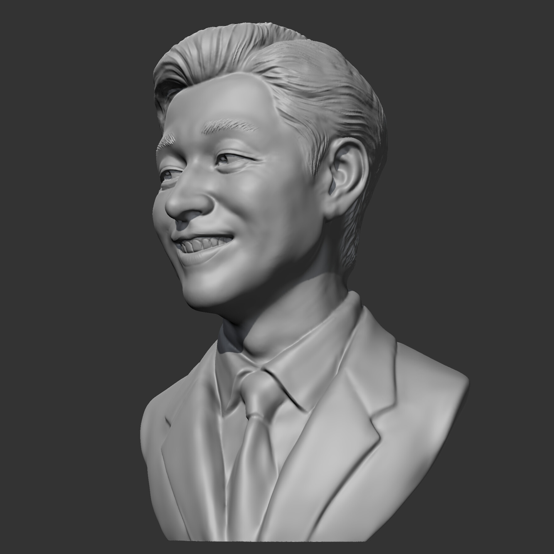 ArtStation - Salesman bust 3D print model | Resources