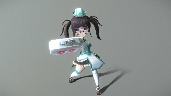 ArtStation - Casual RPG Character - 13 Kate | Game Assets