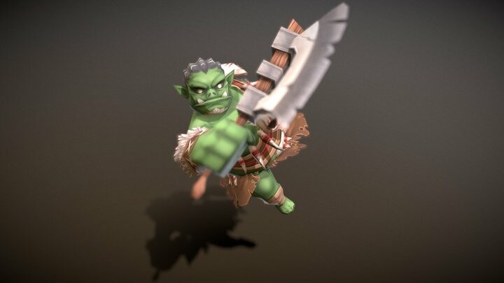 ArtStation - Casual RPG Monster - 19 Orc | Game Assets