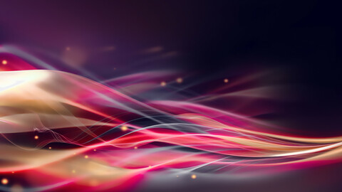 ArtStation - Glowing wavy lines | Artworks