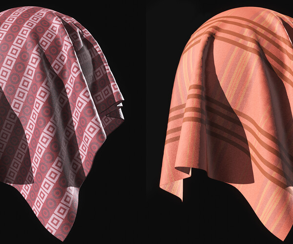 ArtStation - 10 Basic Fabric Pattern | Resources