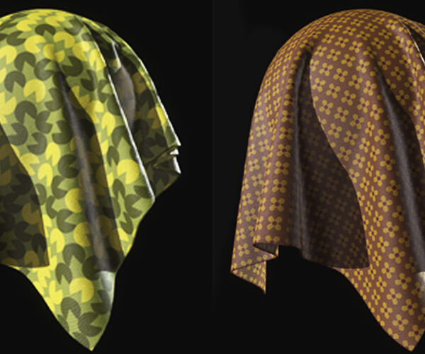 ArtStation - 10 Basic Fabric Pattern | Resources