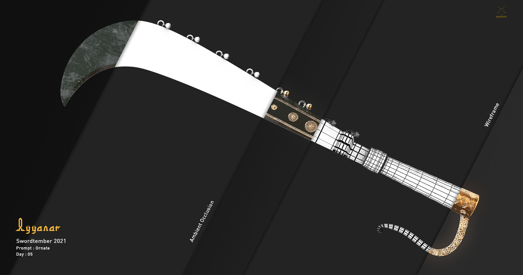 Madfox - Billhook sword - Aruval - Ayyanar