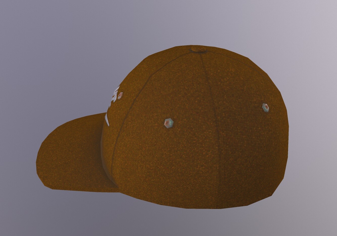 ArtStation - NIKE BASEBALL CAP low-poly | Game Assets