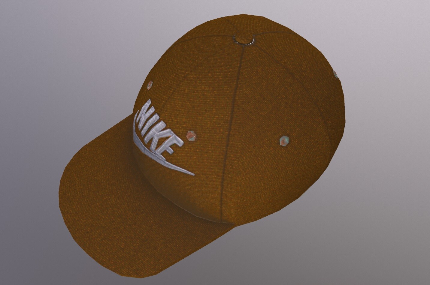 ArtStation - NIKE BASEBALL CAP low-poly | Game Assets