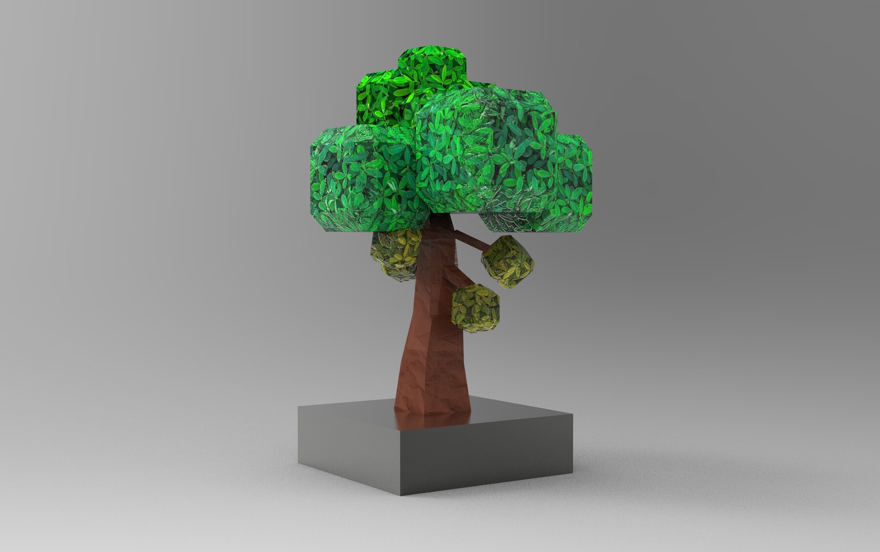 ArtStation - Simple tree sekond | Game Assets