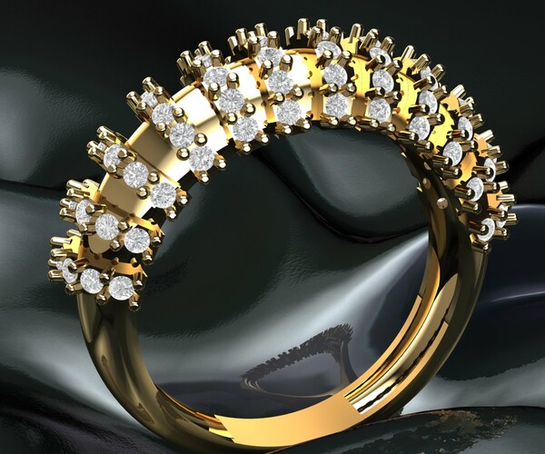 ArtStation - Free 2 jewelry ring | Resources