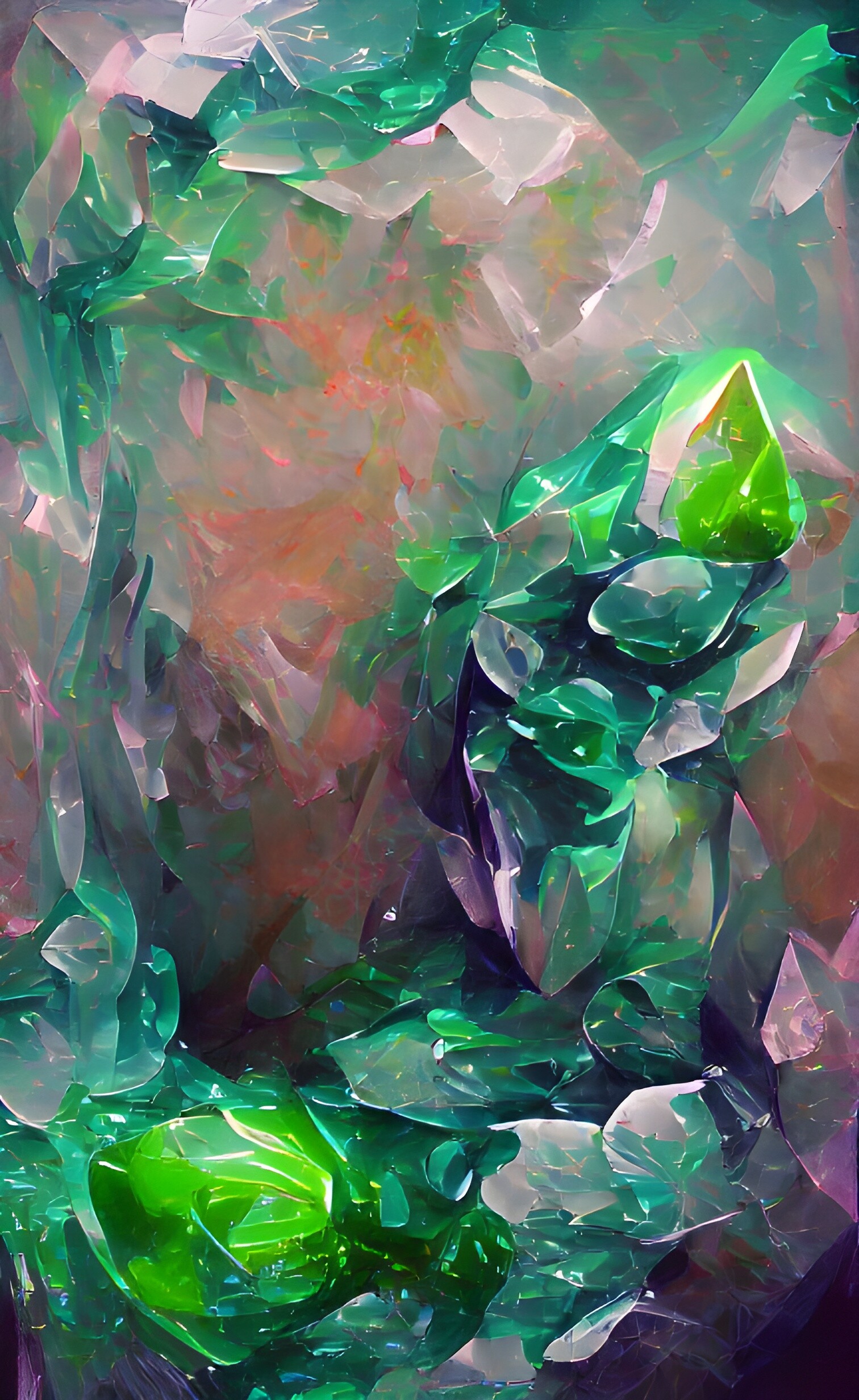ArtStation - GemStone Diamont Green is Beautifull 200 image pack | Artworks