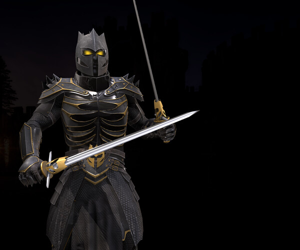 ArtStation - Knight of pain | Game Assets