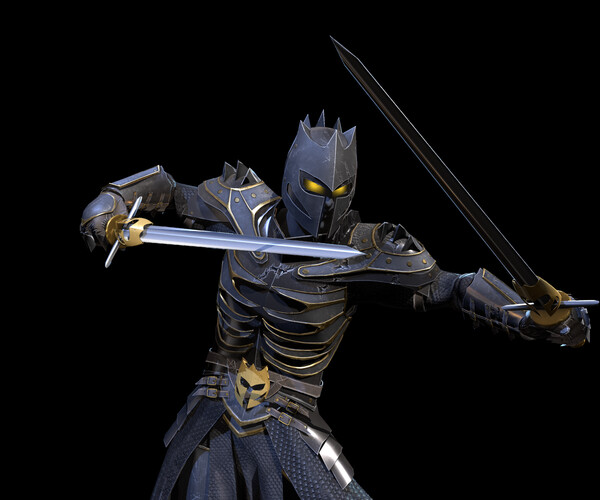 ArtStation - Knight of pain | Game Assets