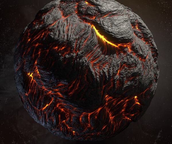 ArtStation - Lava (001) - Substance Designer Material | Resources