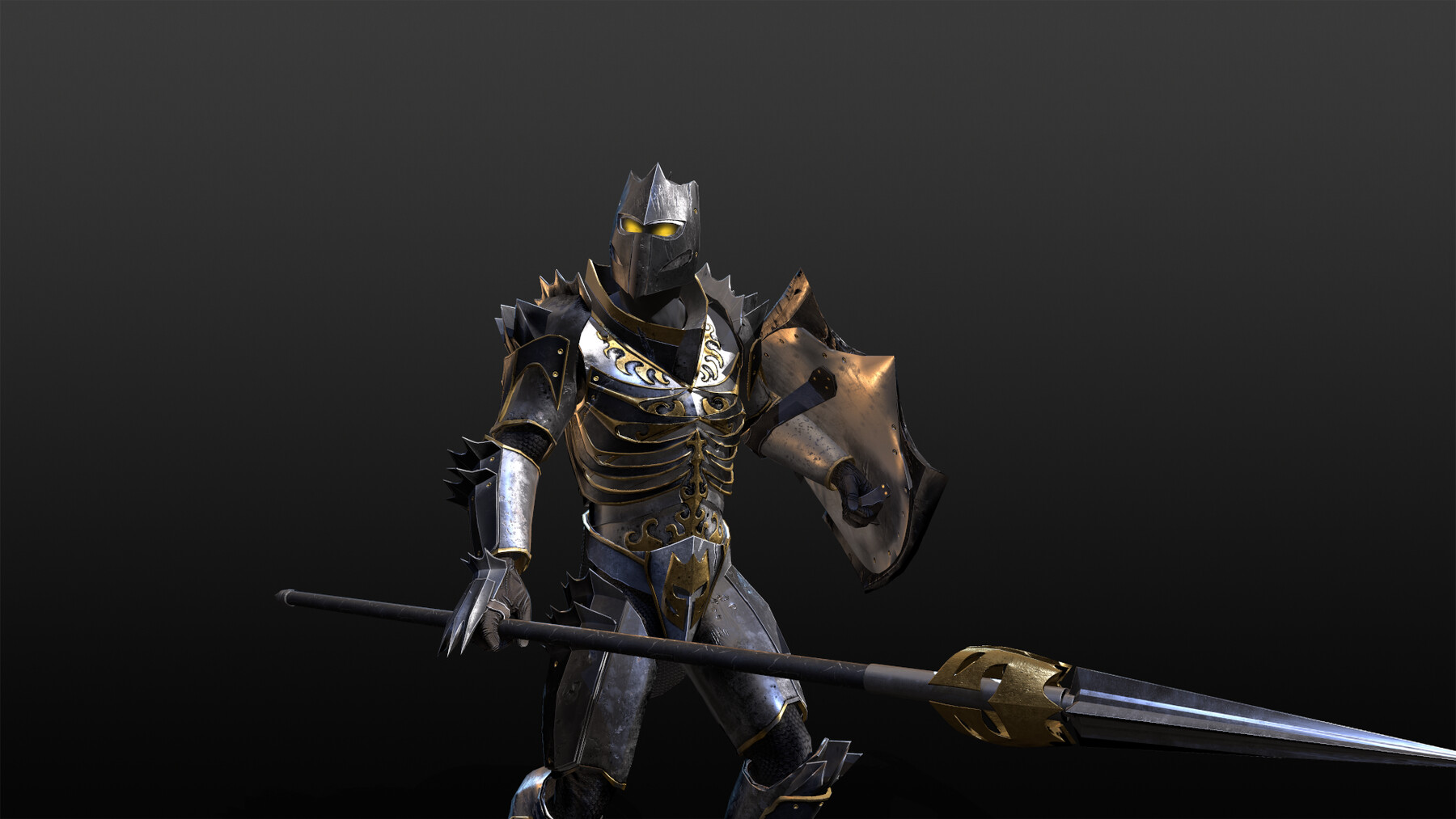 ArtStation - Knight of pain2 | Game Assets