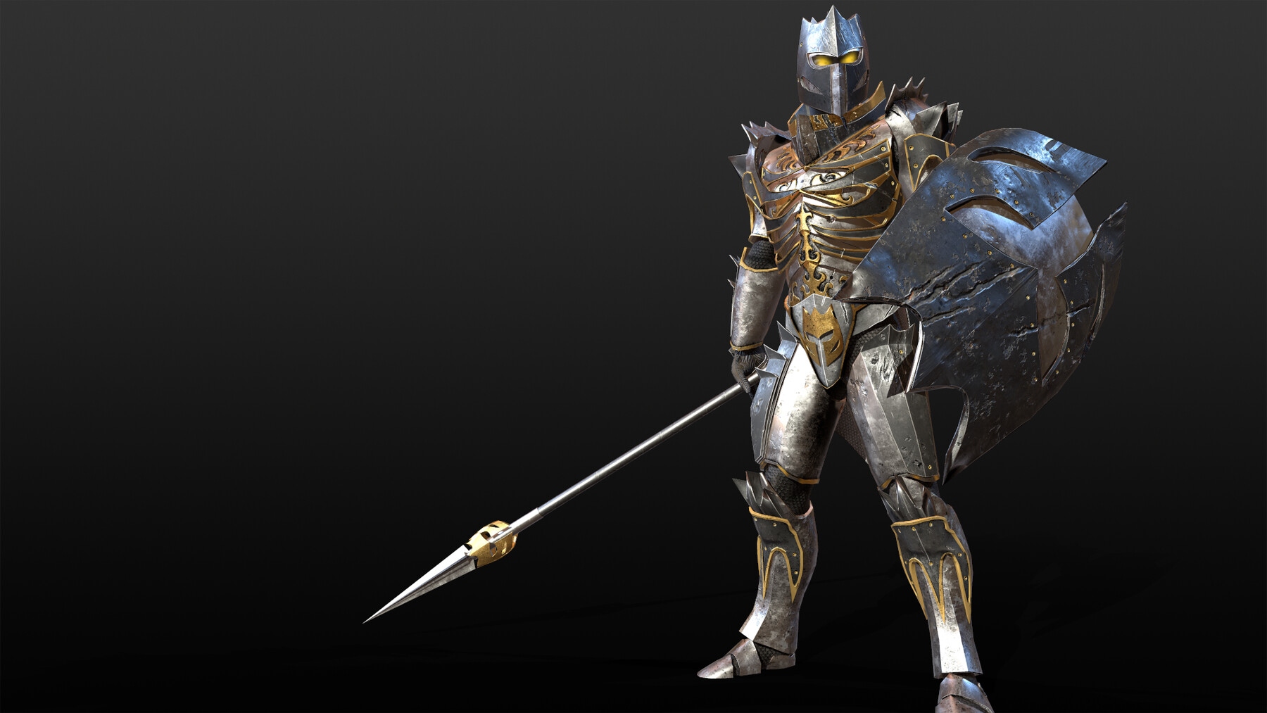 ArtStation - Knight of pain2 | Game Assets