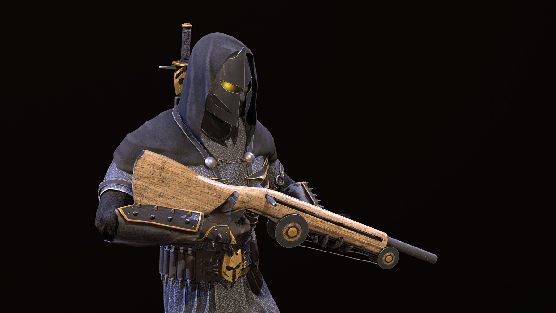 ArtStation - Pain shooter | Game Assets