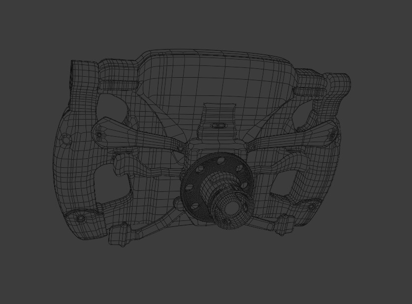 ArtStation - Racing Steering Wheel | Game Assets