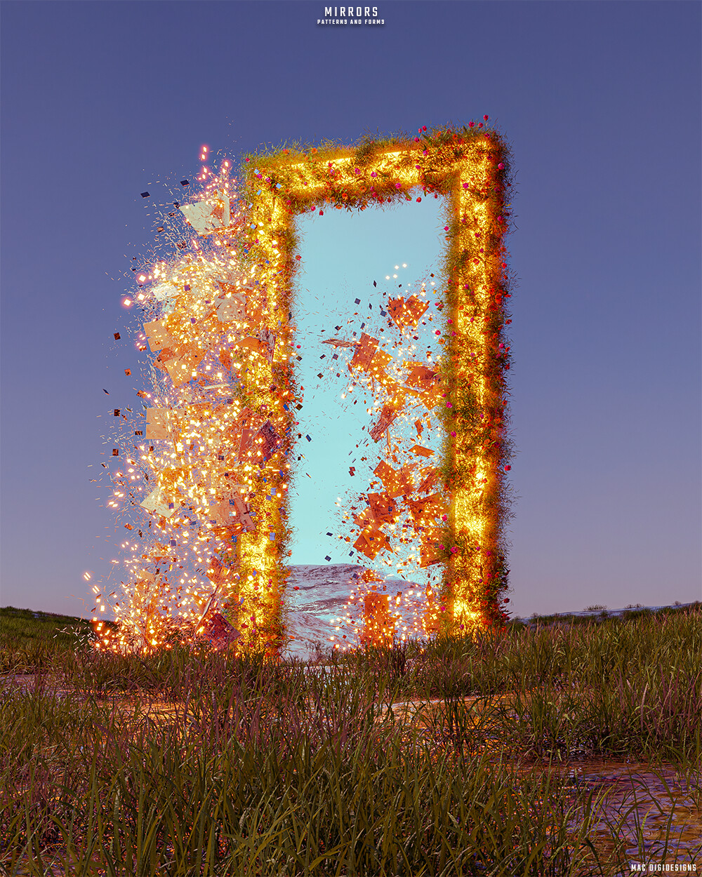 ArtStation - MIRRORS - PATTERNS AND FORMS | Artworks