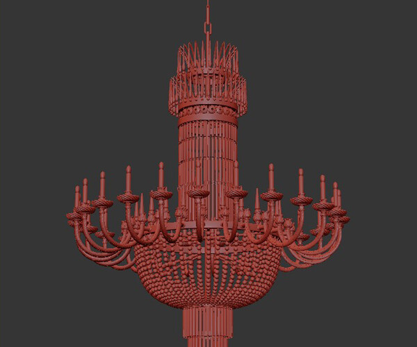 ArtStation - Classic Chandelier Modeling & Rendering | Tutorials