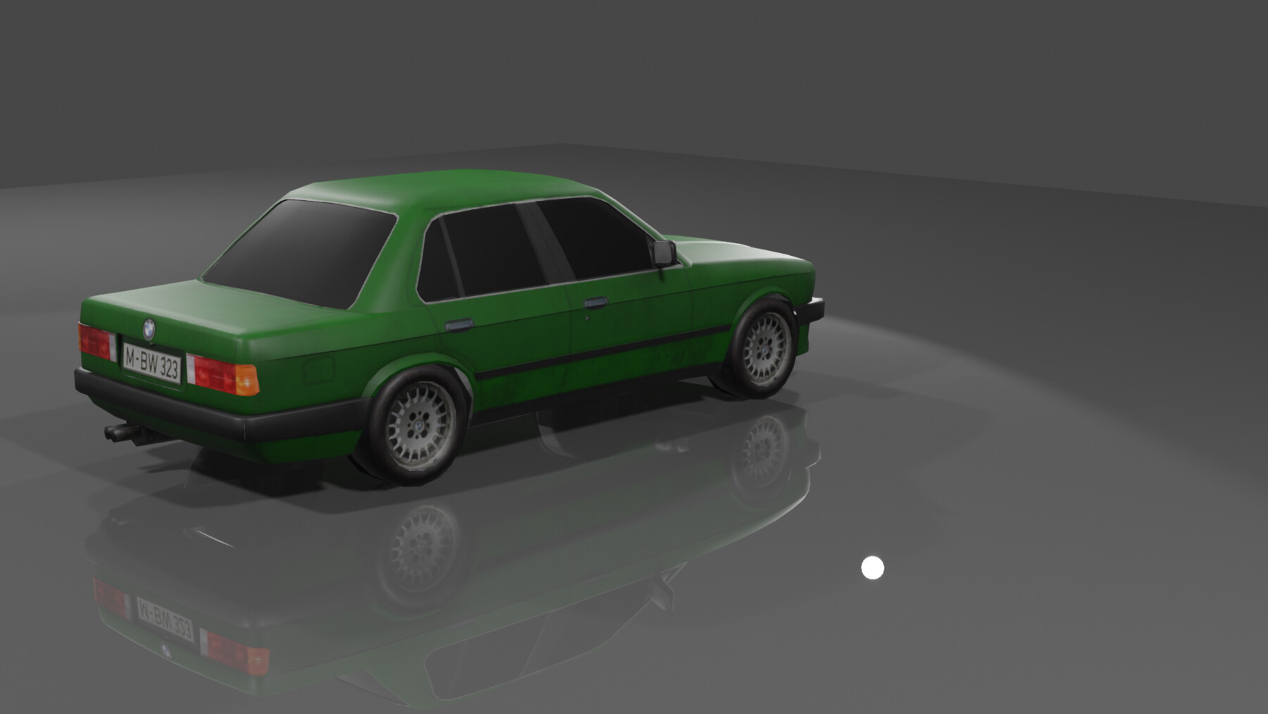 ArtStation - BMW E30 LOW POLY europe personal car | Game Assets