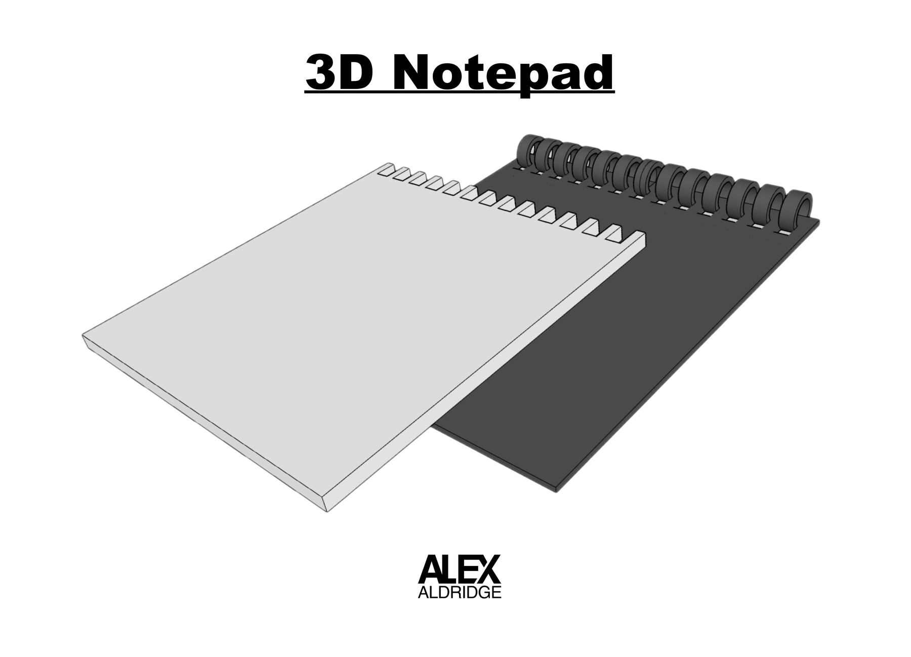 ArtStation - 3D Paper Notepad | Resources