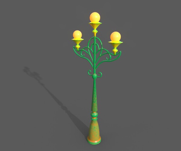 ArtStation - Street Lamp 22 | Game Assets