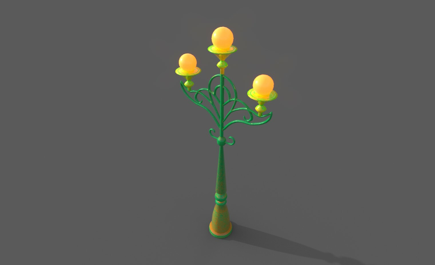 ArtStation - Street Lamp 22 | Game Assets