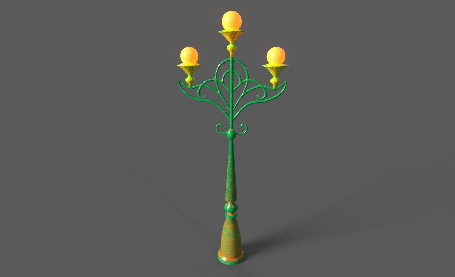 ArtStation - Street Lamp 22 | Game Assets
