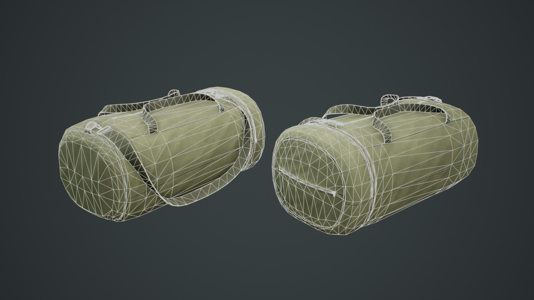 ArtStation - Survival Props Package - Military Bag | Game Assets
