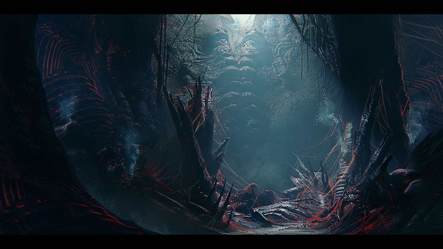 ArtStation - Bio-Organic Alien Structures Kitbash 3D Assets | Resources