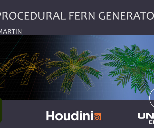 ArtStation - Procedural Fern Generator | Tutorials