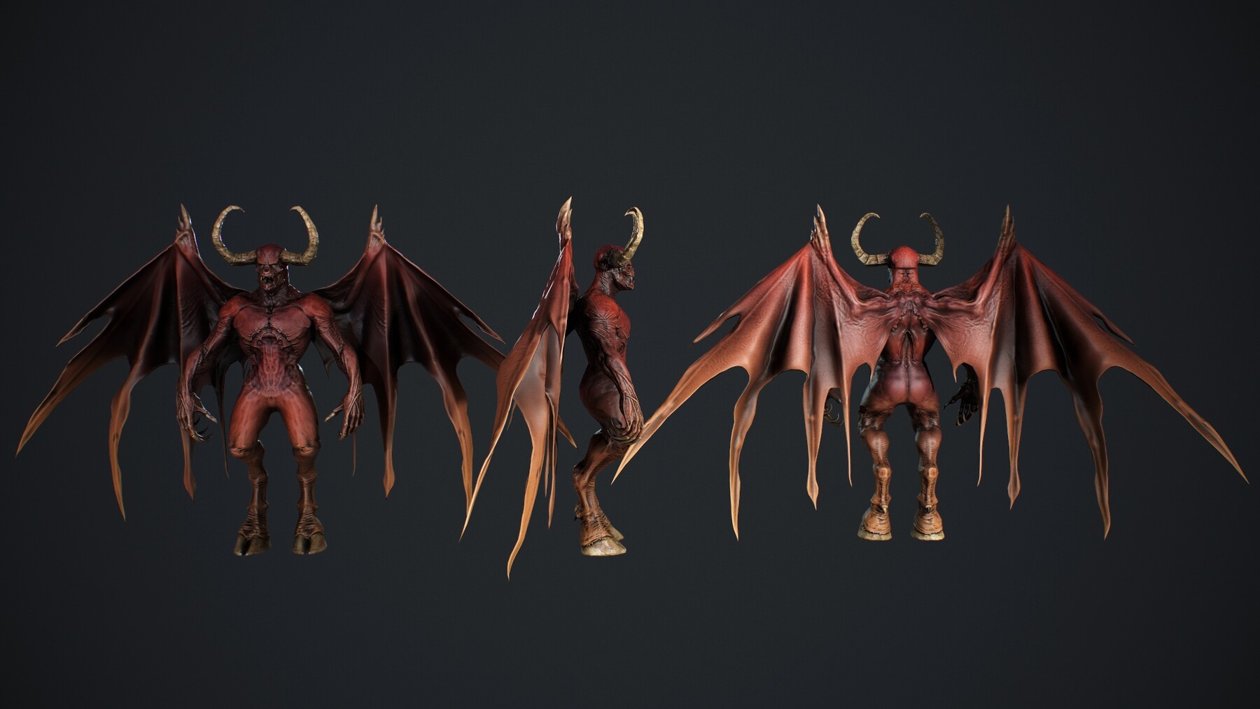 ArtStation - Demon | Game Assets
