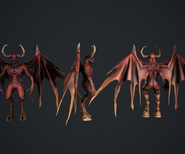 ArtStation - Demon | Game Assets