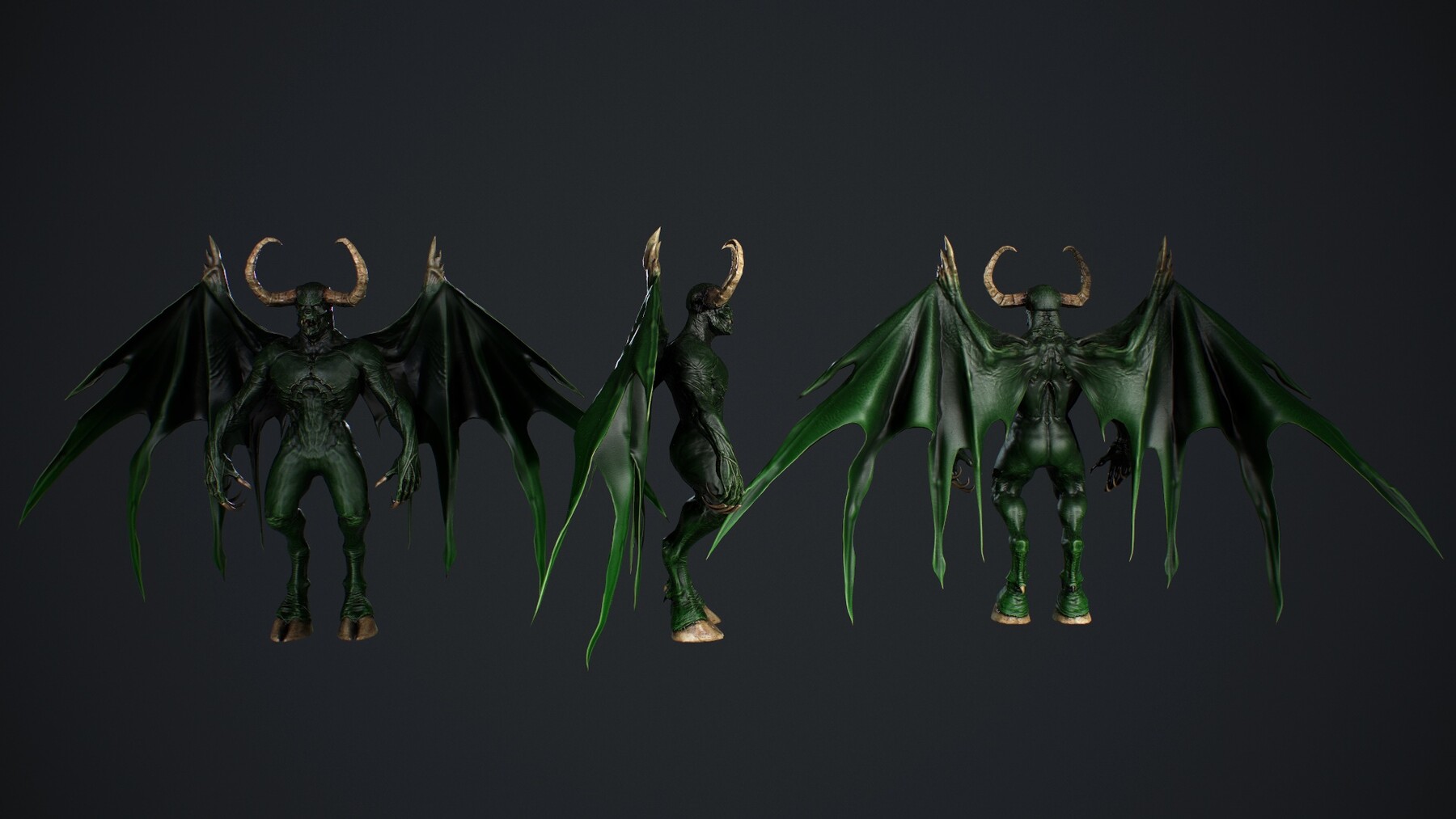 ArtStation - Demon | Game Assets