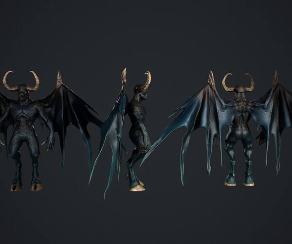 ArtStation - Demon | Game Assets